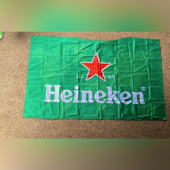 Heineken | Other | Heineken Wearable Flag | Poshmark